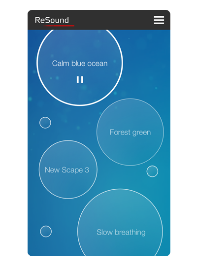 ReSound Relief App For Tinnitus Management