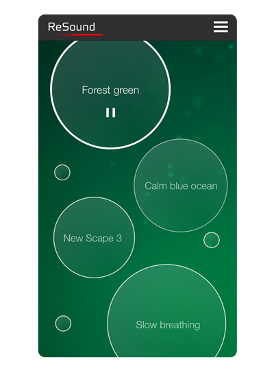 ReSound Relief App For Tinnitus Management